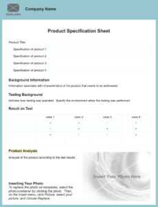 Complete Guide: How to Make Product Specification Sheets?