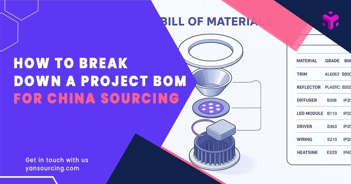 How to Break Down a Project BOM for China Sourcing: Step-by-Step